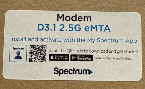 Spectrum Hitron Modem EN2251 DOCSIS 3.1 eMTA 2.5G PC15 Exc. Cond. | eBay