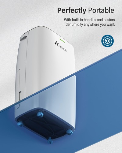 32-Pint Dehumidifier for Basement and Large Room - 2000 Sq. Ft, Quiet ...