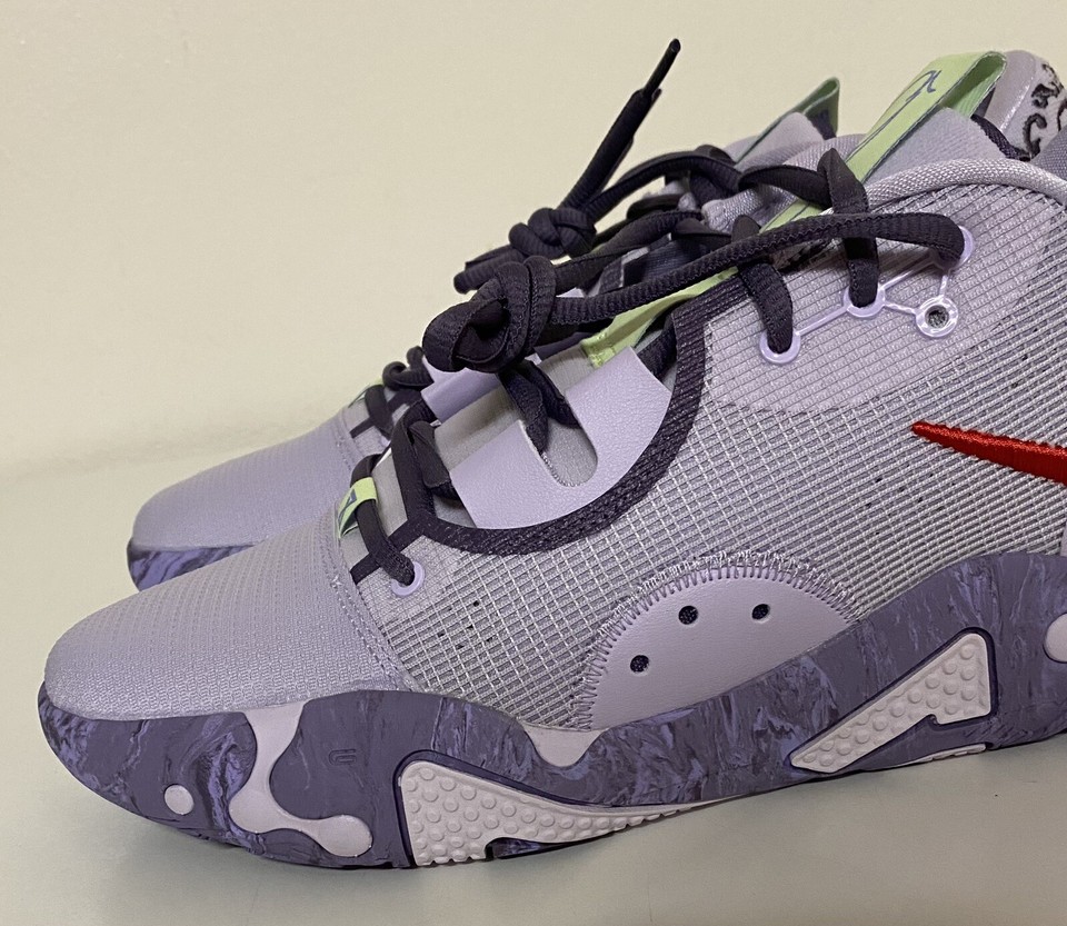 Nike PG 6 Paulette Men Sz 10.5 Violet Frost Light Crimson Paul George ...
