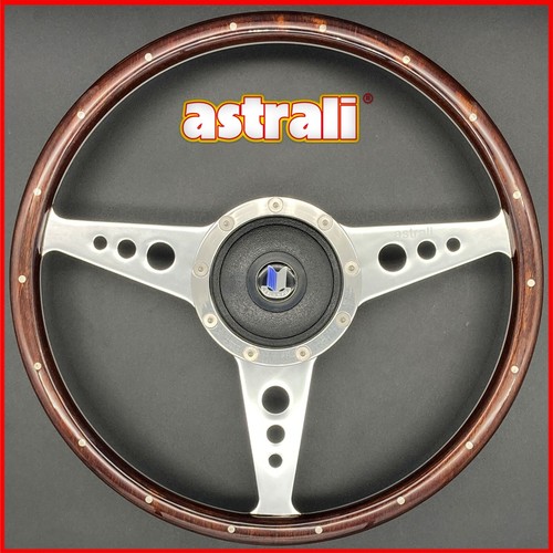 14" astrali Monza Wood Rim Steering Wheel + Boss Triumph GT6 Vitesse ...