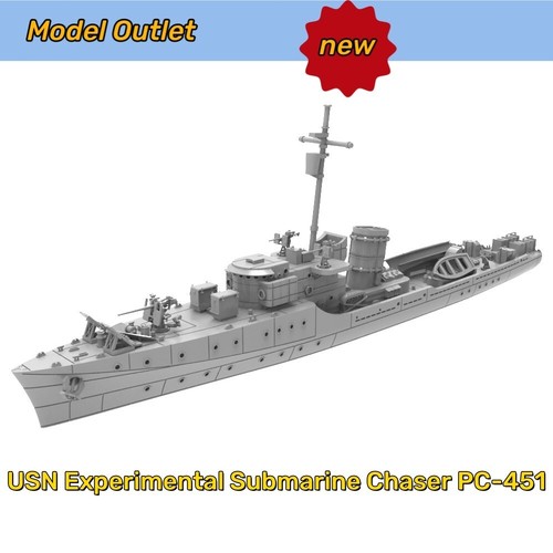 PreSale 1/72 USN Experimental Submarine Chaser PC-451 | eBay
