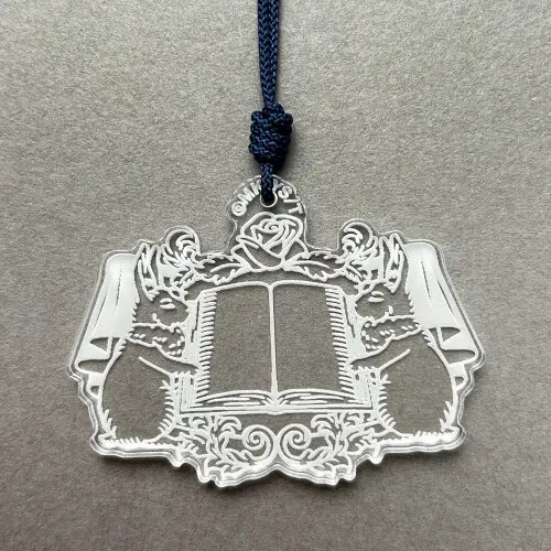 Ascendance of a Bookworm Crest Crystal Charm 45mm 1.8" Japan New | eBay