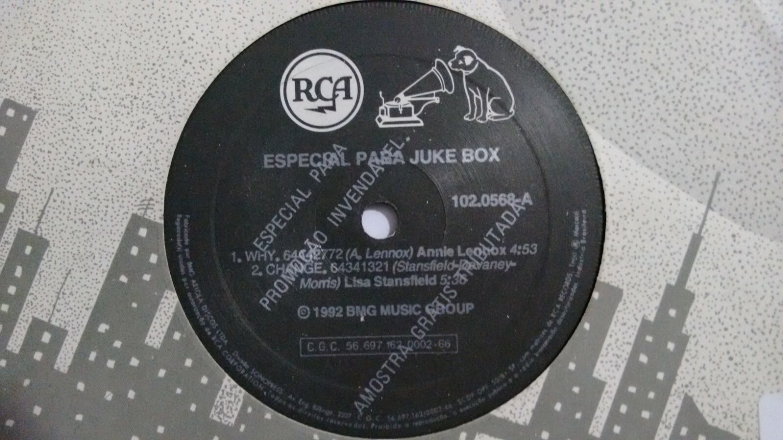 ANNIE LENNOX WHY LISA STANSFIELD CHANHE JUKE BOX PROMO BRAZIL | eBay