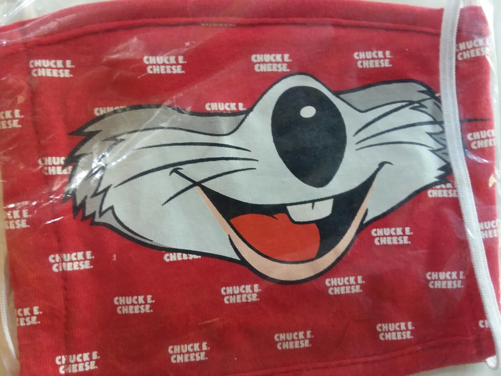 NEW Chuck E Cheese Face Mask-Nose Mouth | Grelly USA
