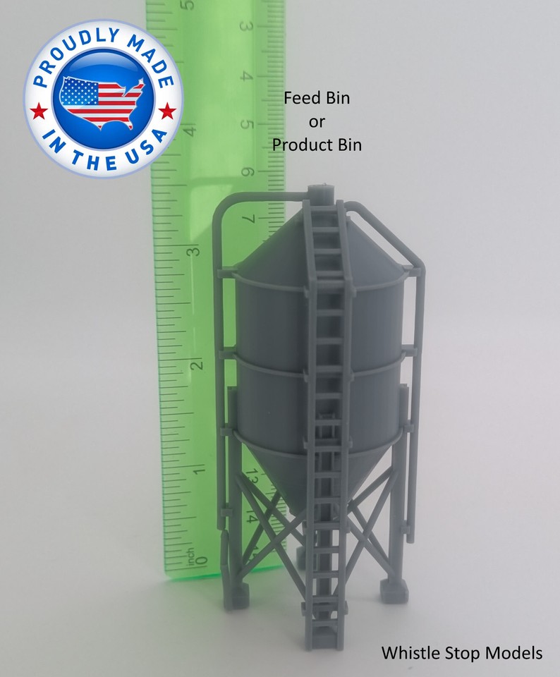 HO Scale Feed Bins HO1064 | eBay