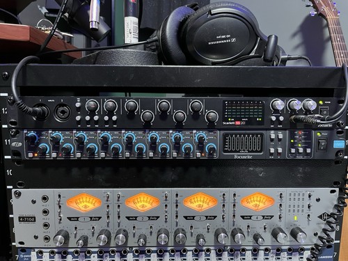 Focusrite OctoPre Dynamic MKII 8-Channel Microphone Preamp with ...