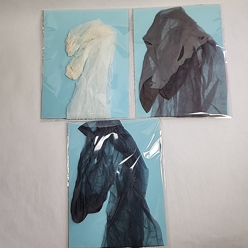 24 Garter Nylon Stockings Beige Blue White Vintage 1950-1960's PLUS 8 ...