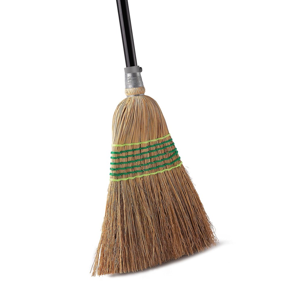 Heavyduty Corn Broom Commercial Indoor Outdoor Broom 59.8 Inch Tall For ...