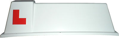 5 x DRIVING SCHOOL ROOF SIGN MAGNETIC SIDE 'L' INSTRUCTOR SIGN LEARNER ...