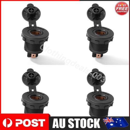 Waterproof 12V DIN Hella Socket Panel Mount for Car Boat Marine ...