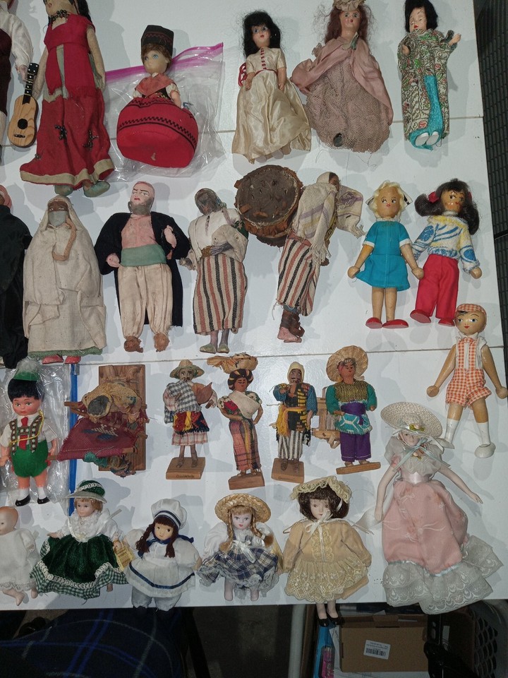 Huge Rare Antique and Vintage Doll Collection from Around the World (43 ...