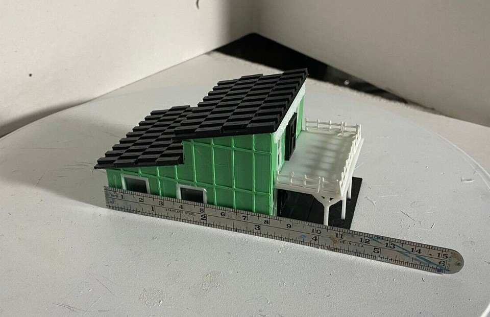 Assembled Scale Model Saloon/Brothel T, Z, N, HO, S, & O Scales Gauge ...