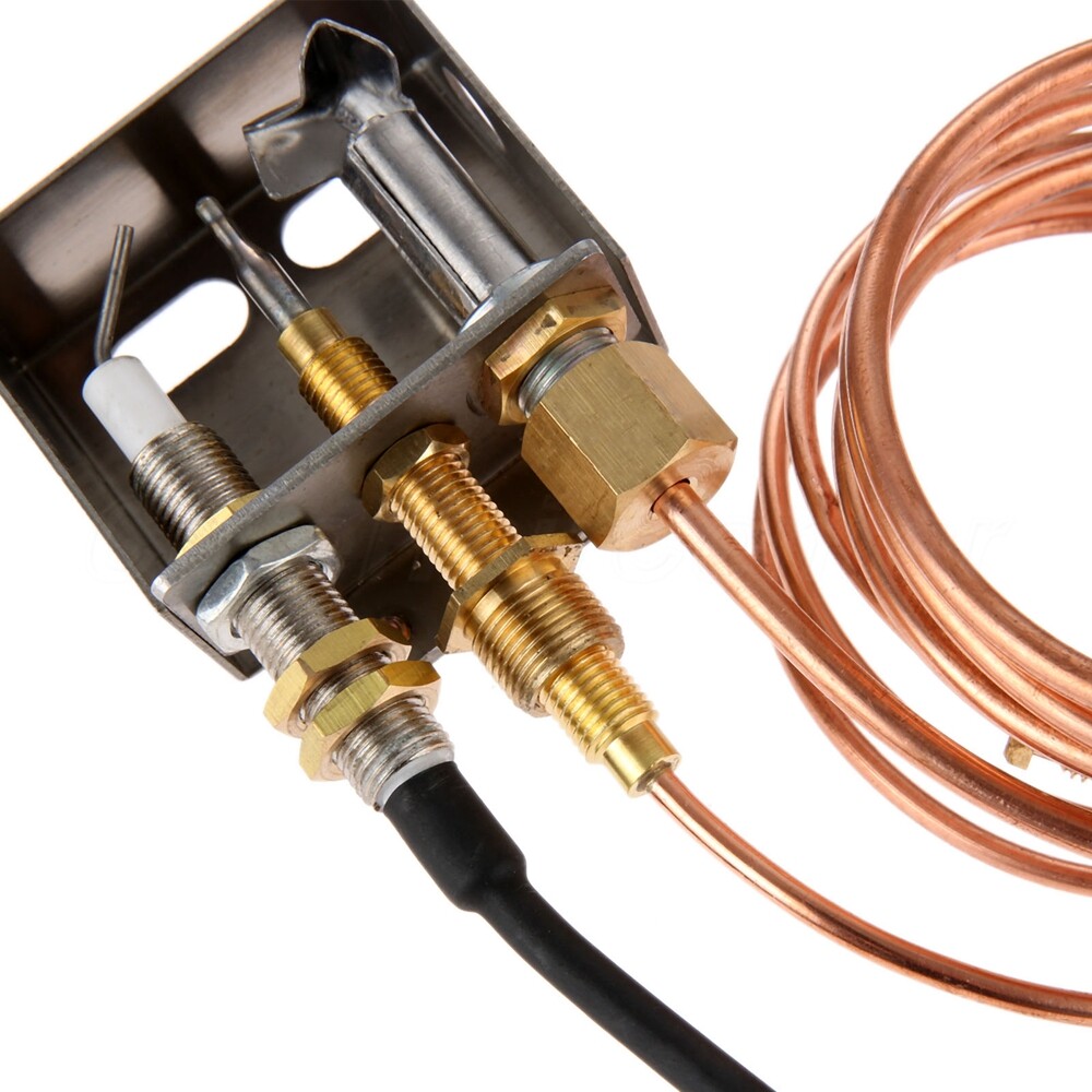 Pilot Burner Assembly for Propane Igniter Kit Fireplace Fire pits Gas ...