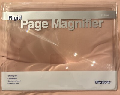 UltraOptics Rigid Page Magnifier | eBay