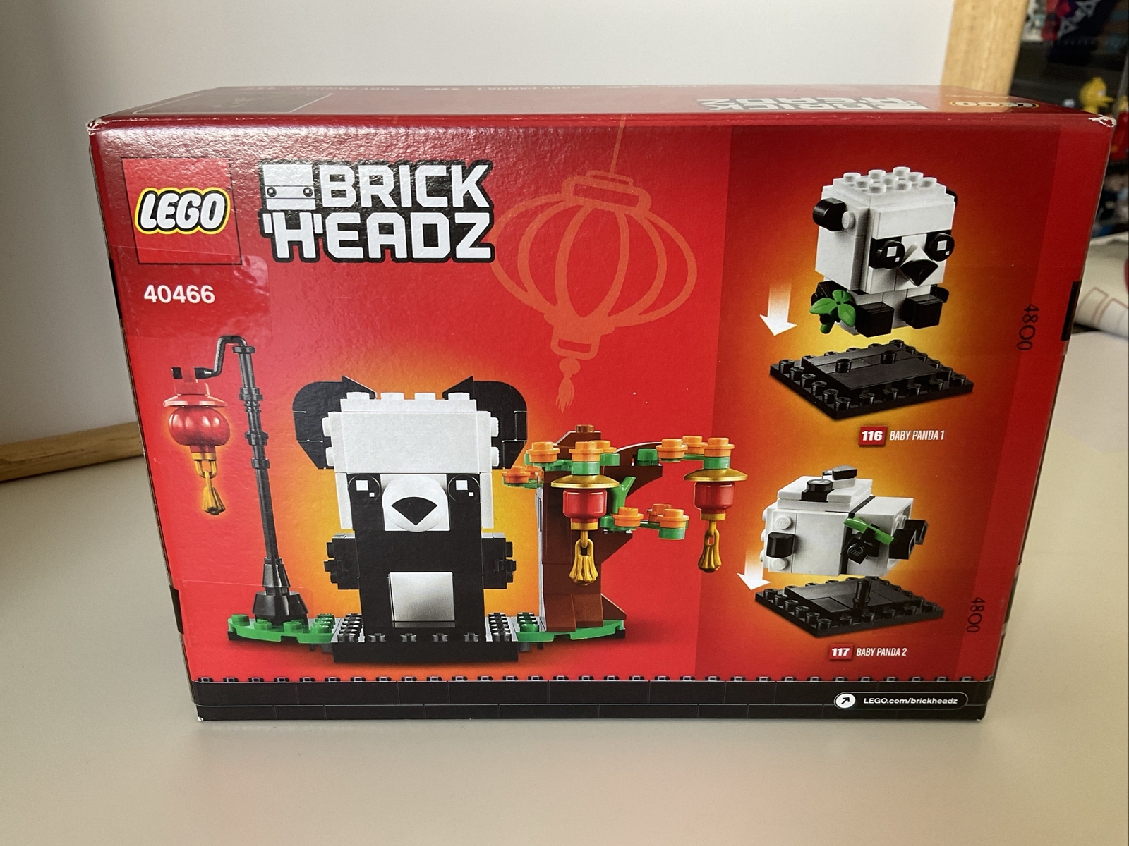 LEGO BRICKHEADZ: Chinese New Year Pandas (40466) 5702016910704 | eBay