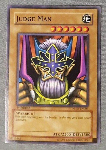 Yu-Gi-Oh! - Judge Man - DPKB-EN003 - Common - 1st Edition | eBay