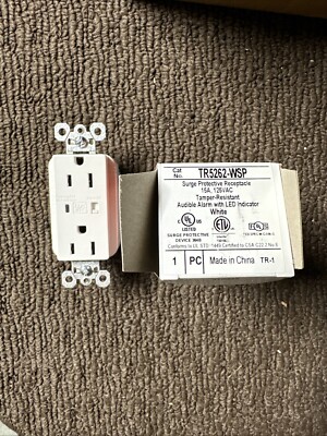 Legrand TR5262-WSP Surge Protective TR Receptacle 15 Amp- New | eBay