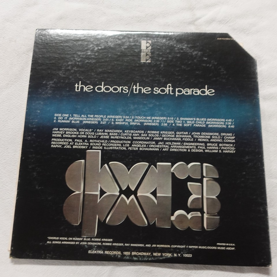 The Doors Soft Parade LP Vinyl Record Album | eBay
