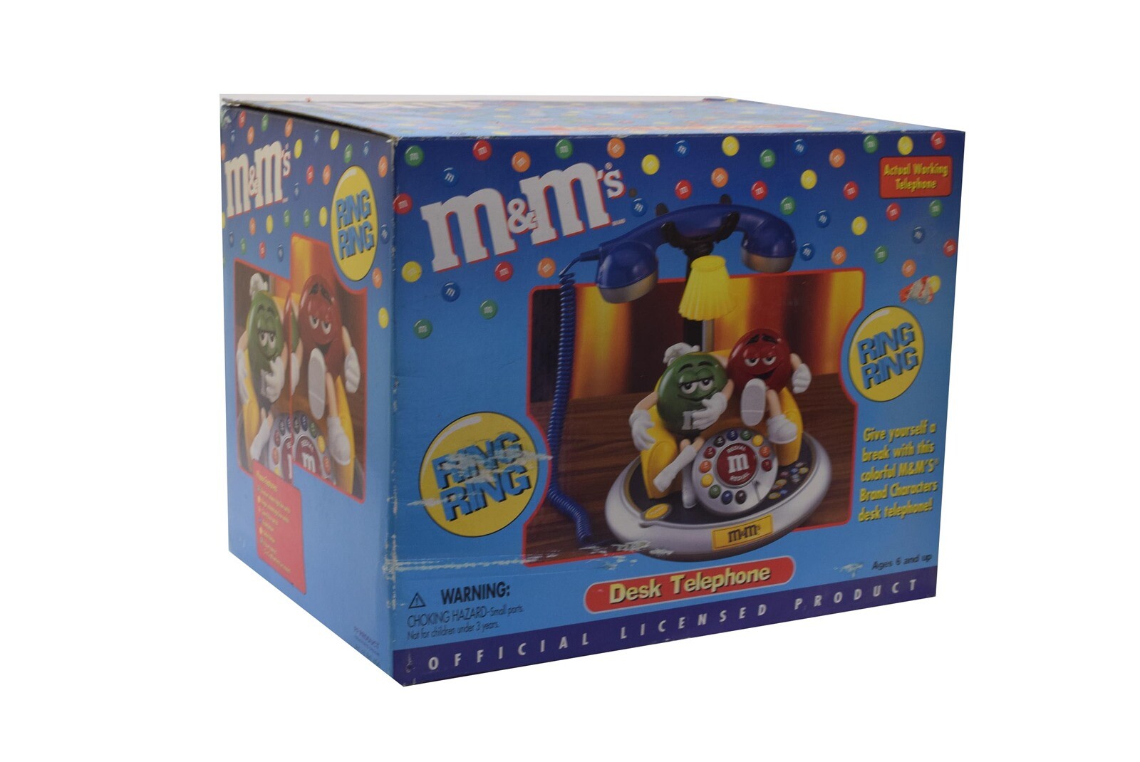 M&M Desk Telephone Green & Red M&M's | eBay