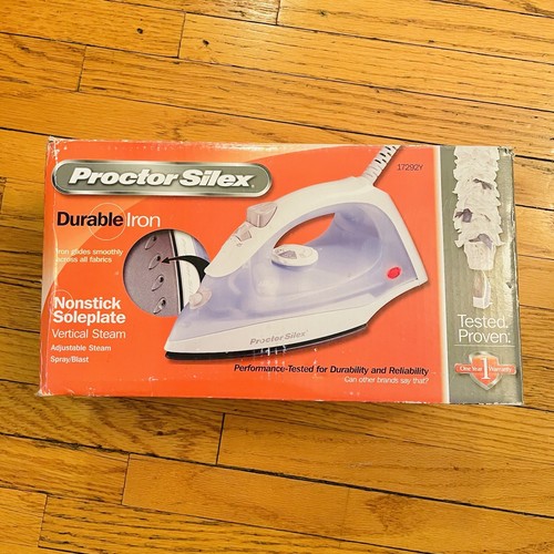 Proctor Silex Nonstick Lightweight Steam Iron In Original Box | eBay