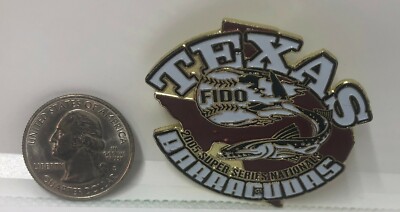 2005 Super Series Nationals Texas Barracudas Baseball Pin | eBay