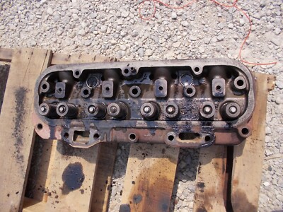 Allis Chalmers WD45 WD 45 AC tractor engine motor GOOD cylinder head w ...