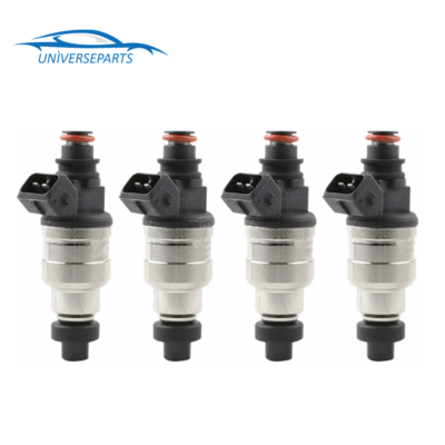 4 Pcs 52lb 550CC Fuel Injectors for EVO 7 8 9 RX-7 FC3S 13B 20B 4AGE ...