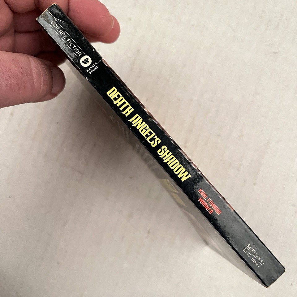 DEATH ANGEL'S SHADOW By Karl Edward Wagner 1983 kane warner books ...