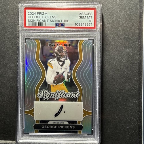 2024 Panini Prizm - Significant Signatures George Pickens #SS-GPS (AU ...