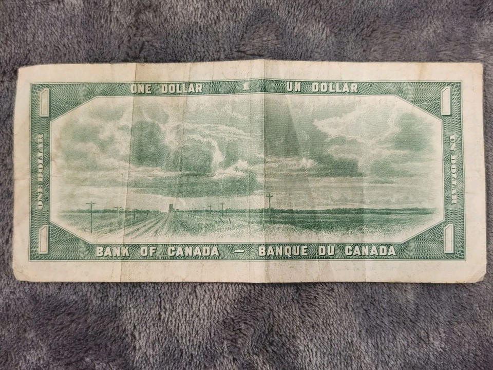 🇨🇦 Canada 1 dollar 1954 F/A Banknotes DEVILS HAIR | eBay
