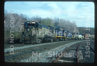Original Slide D&H Delaware & Hudson U23B 2307 & 4 Action Penobscot PA 1981 | eBay