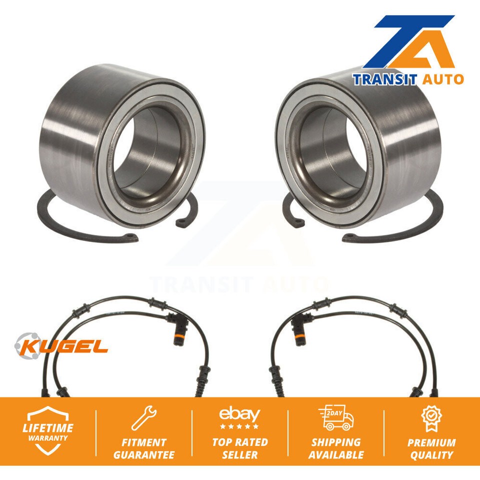 Front Wheel Bearing & Sensor Kit For Mercedes-Benz GL350 GL320 GL450 ...