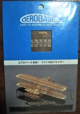 Wright Brothers Aero Base B001 MicroWING Series 1903 Flyer Used 44y | eBay