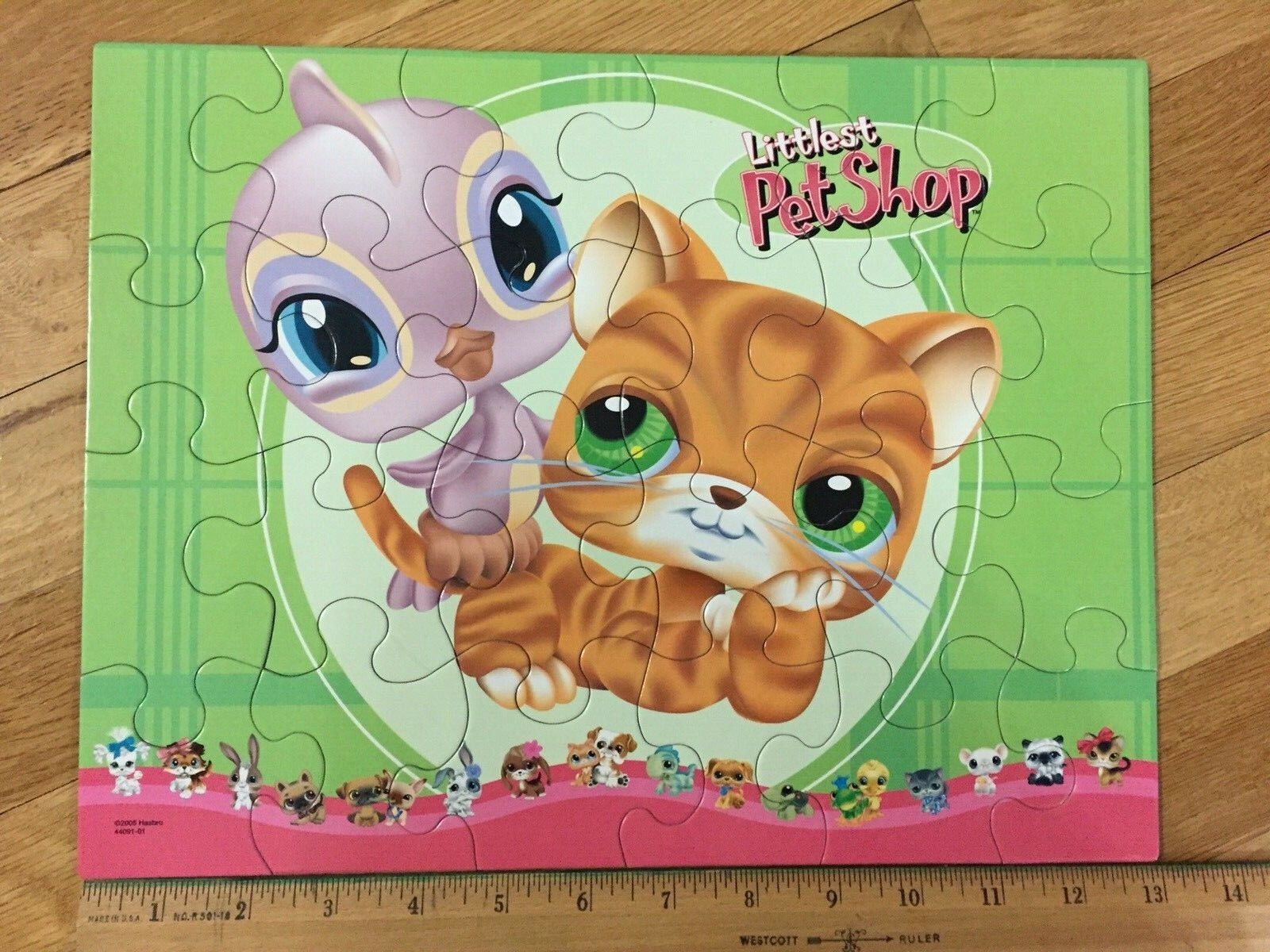Littlest Pet Shop LPS 24 Piece Children’s Puzzle 10"X13" Bird Cat ...