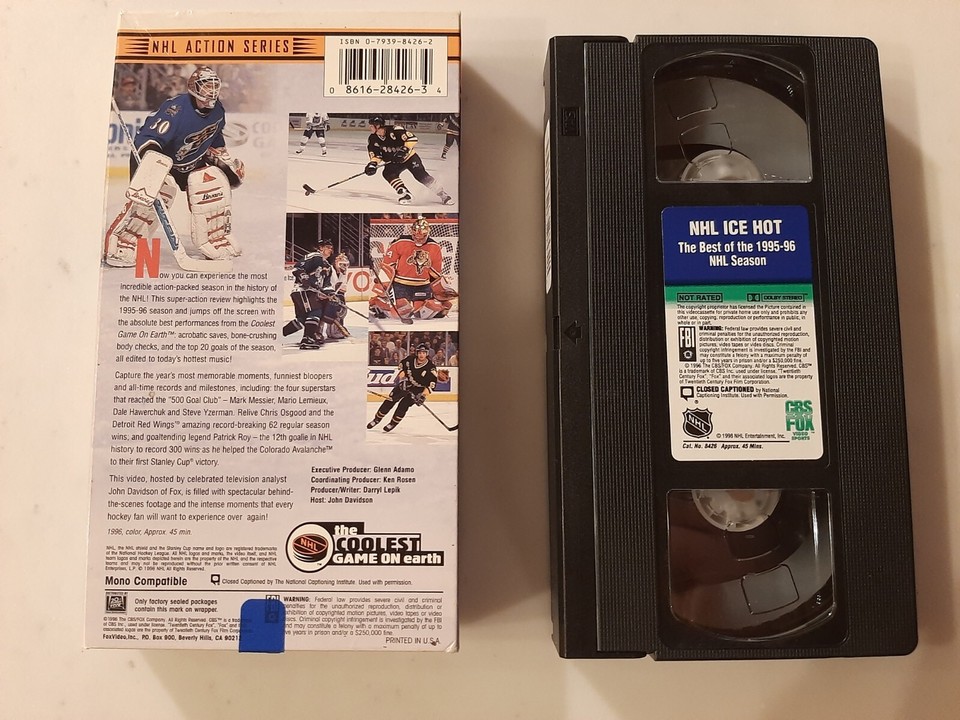 Ice Hot: The Best of the 1995-96 NHL Season (VHS, 1996) 86162842634| eBay