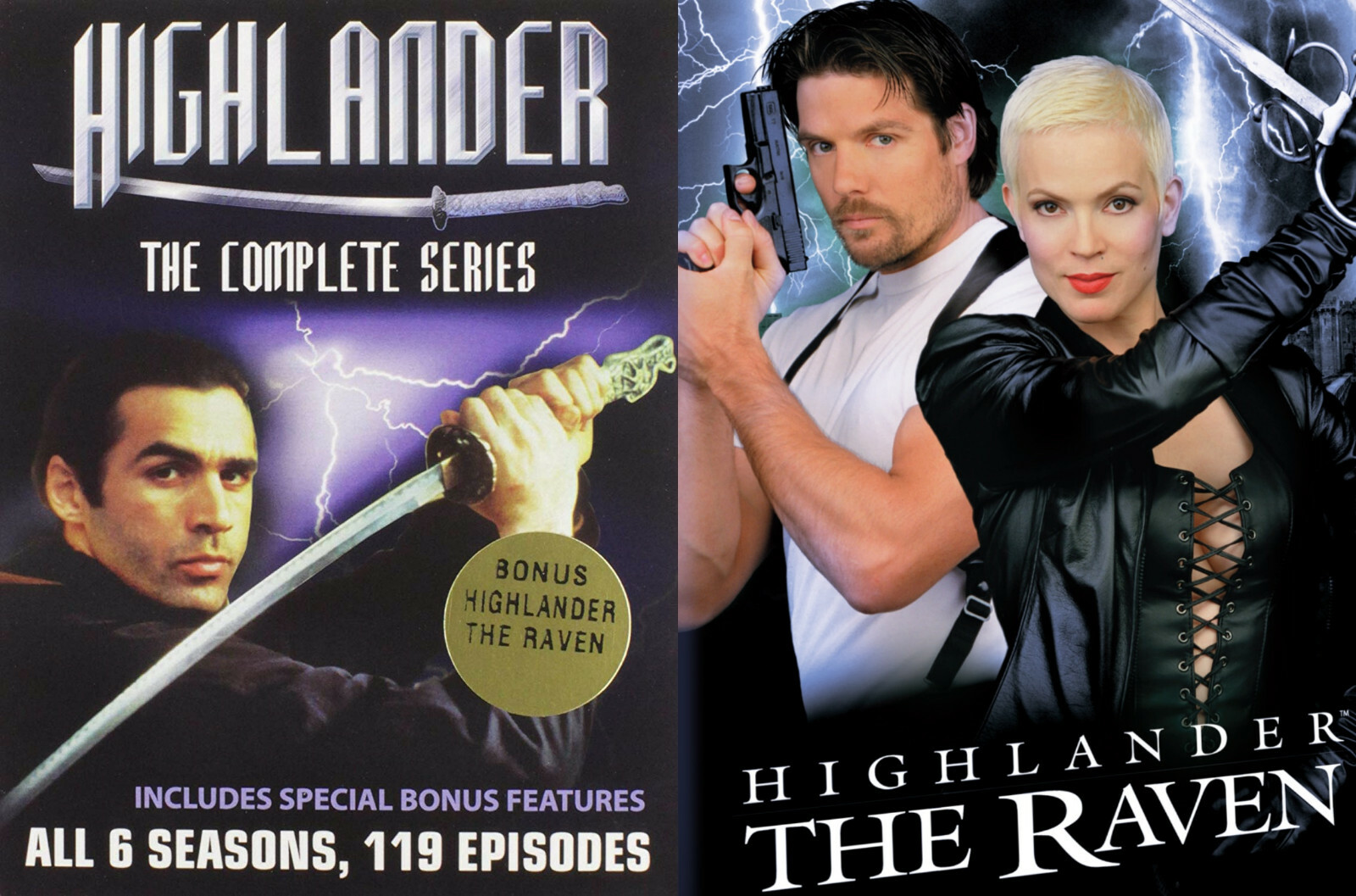 Highlander The Complete Series - 6 Seasons/119 Episodes (DVD, 2018) for ...