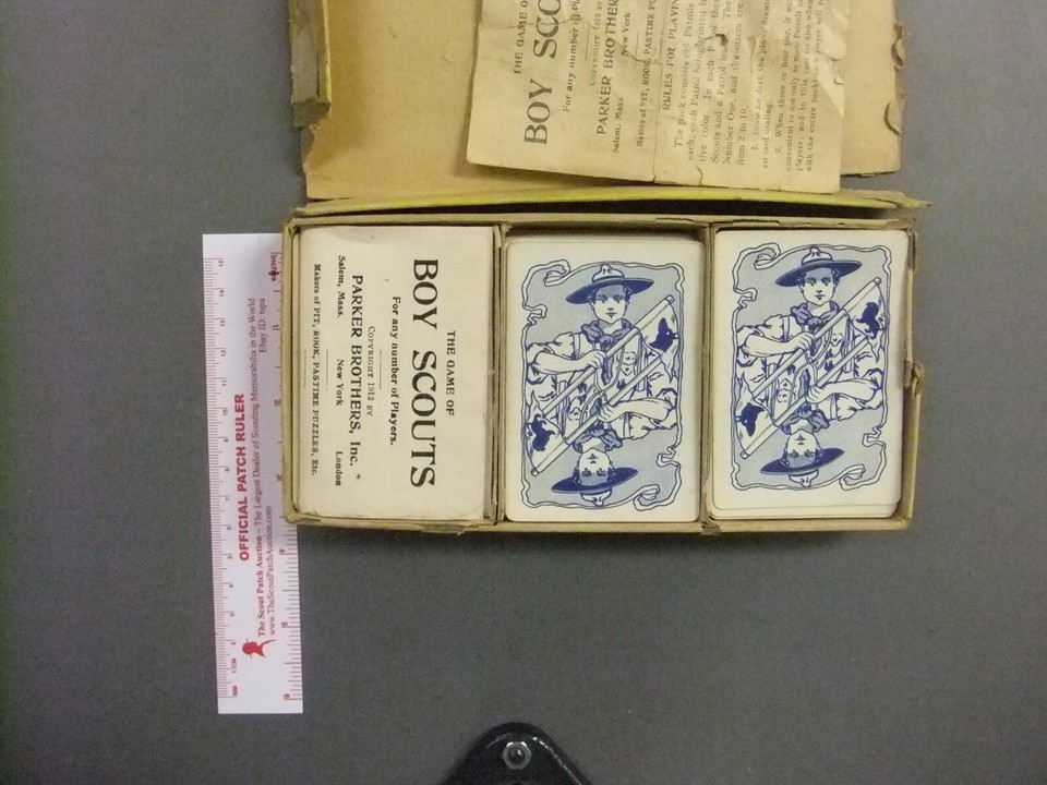 Boy Scout Card Game Parker Brothers EARLY 5725GG | eBay