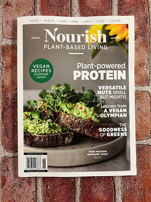 Nourish Plant Based Living Magazine: Vegan Recipes Everyone Loves ...