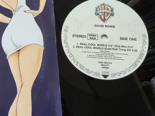 12" LP Vinyl David Bowie - Real Cool World Maxi Europe | eBay