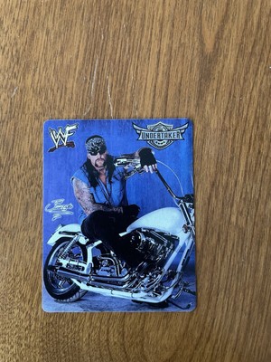 Vintage 2001 Wrestling WWF The Undertaker Original Vending Machine Bio ...