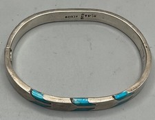 Taxco 925 Silver Hinged Bangle Bracelet - Mexico Sterling Silver for ...