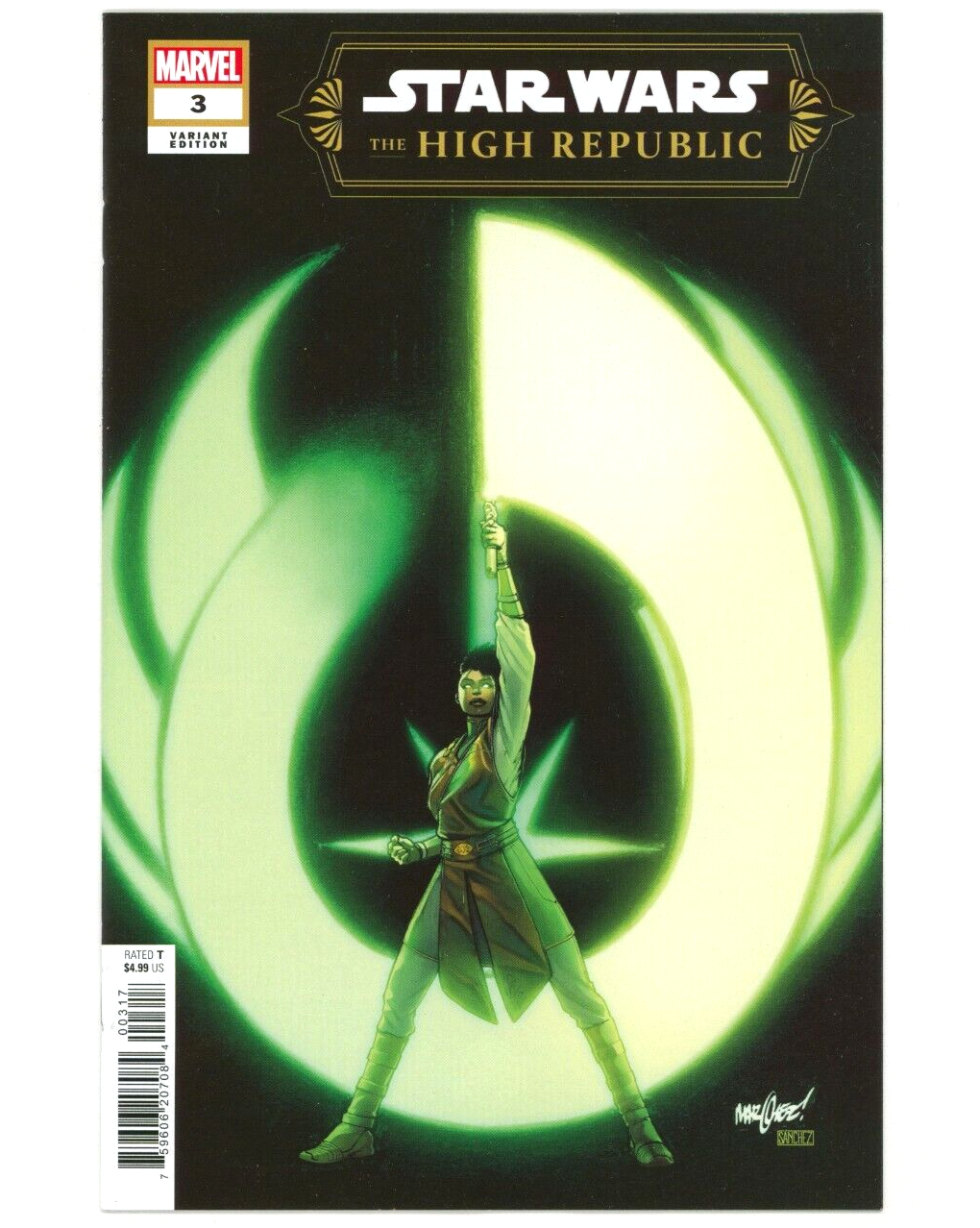 Marvel Comics STAR WARS: THE HIGH REPUBLIC (2023) #3 MARQUEZ 1:25 ...
