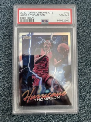 2022-23 Topps Chrome OTE Overtime Elite - Hurricane #H-2 Ausar Thompson ...