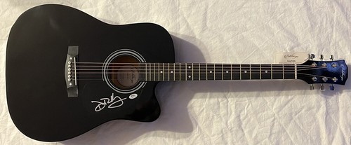 David Lee Murphy Signed Autographed Dust On The Bottle Full Size Guitar ...
