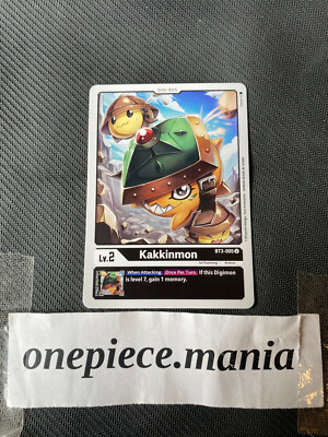Digimon Card Game Kakkinmon BT3-005 U | eBay