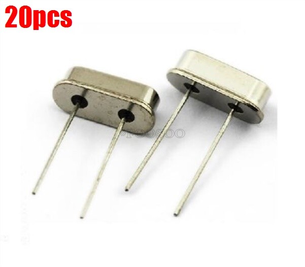 20Pcs 8.000MHZ 8Mhz Crystal Oscillator HC-49S Low Profile nx | eBay