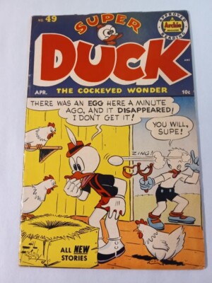 Super Duck "The Cockeyed Wonder" #49 Archie Comic Book (1953) RARE | eBay