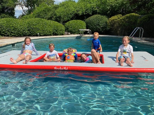 Inflatable Lake Mat, Splash Pad, inflatable lake pad, lake water mat ...