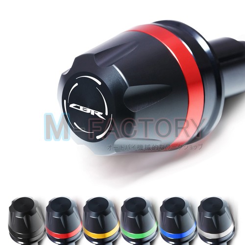 Red Bar Ends Cap Billet CNC V-RANGER For Honda CBR500R 13-21 20 19 18 ...