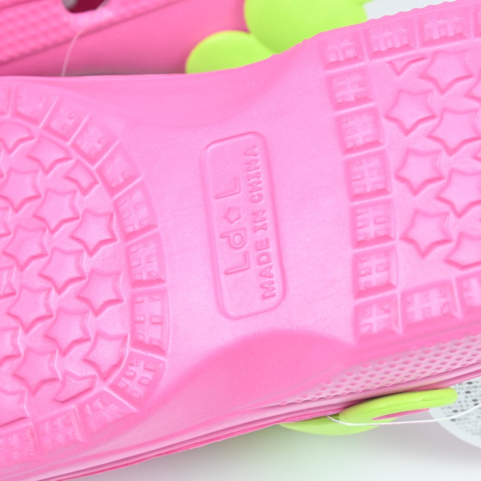 [ 2 Color, 2 Size] Strawberry Sandal Fruit Slippers Clog Shoes from ...